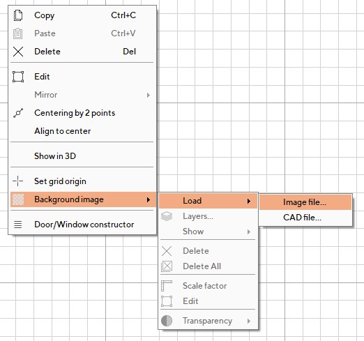 Insert Autocad drawing as background image - ViSoft Help Center