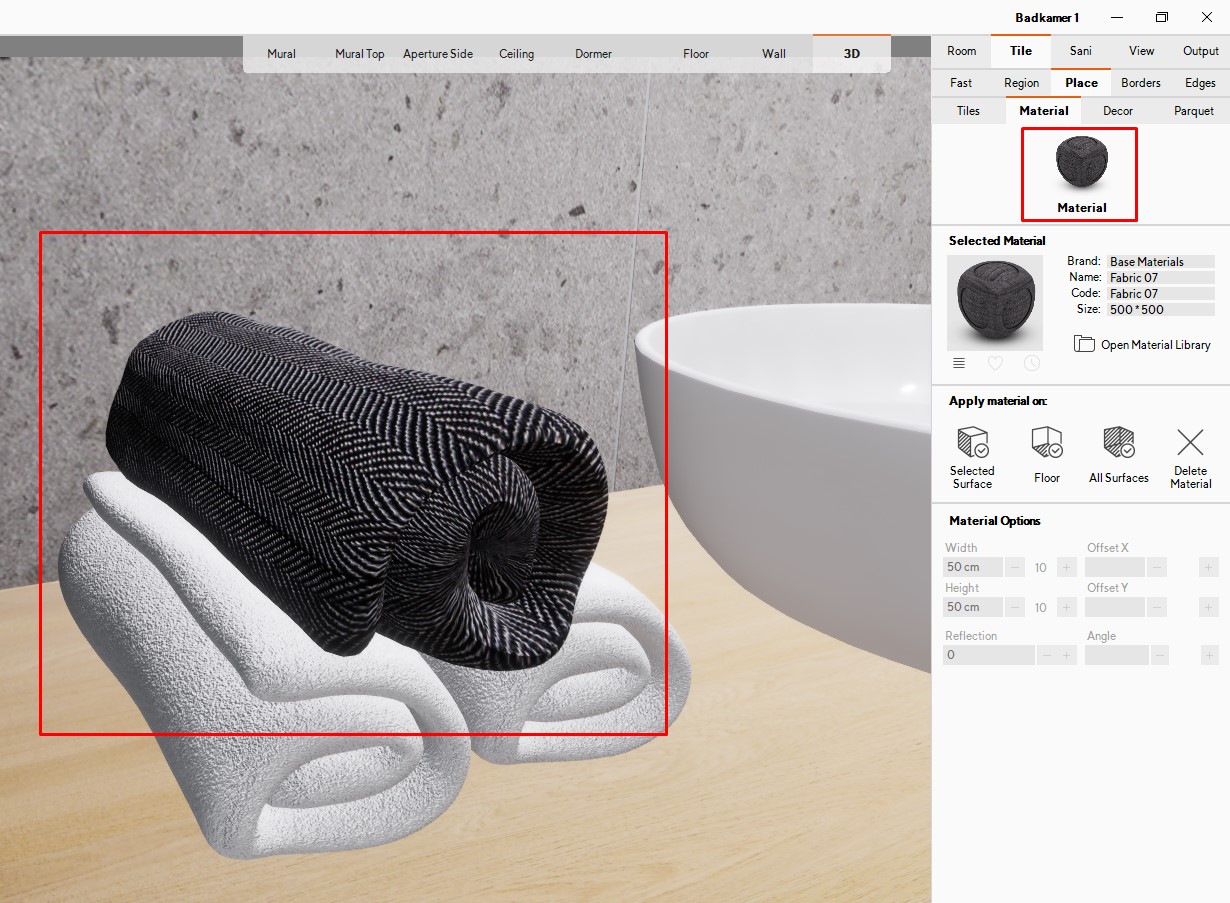 Material library - ViSoft Help Center